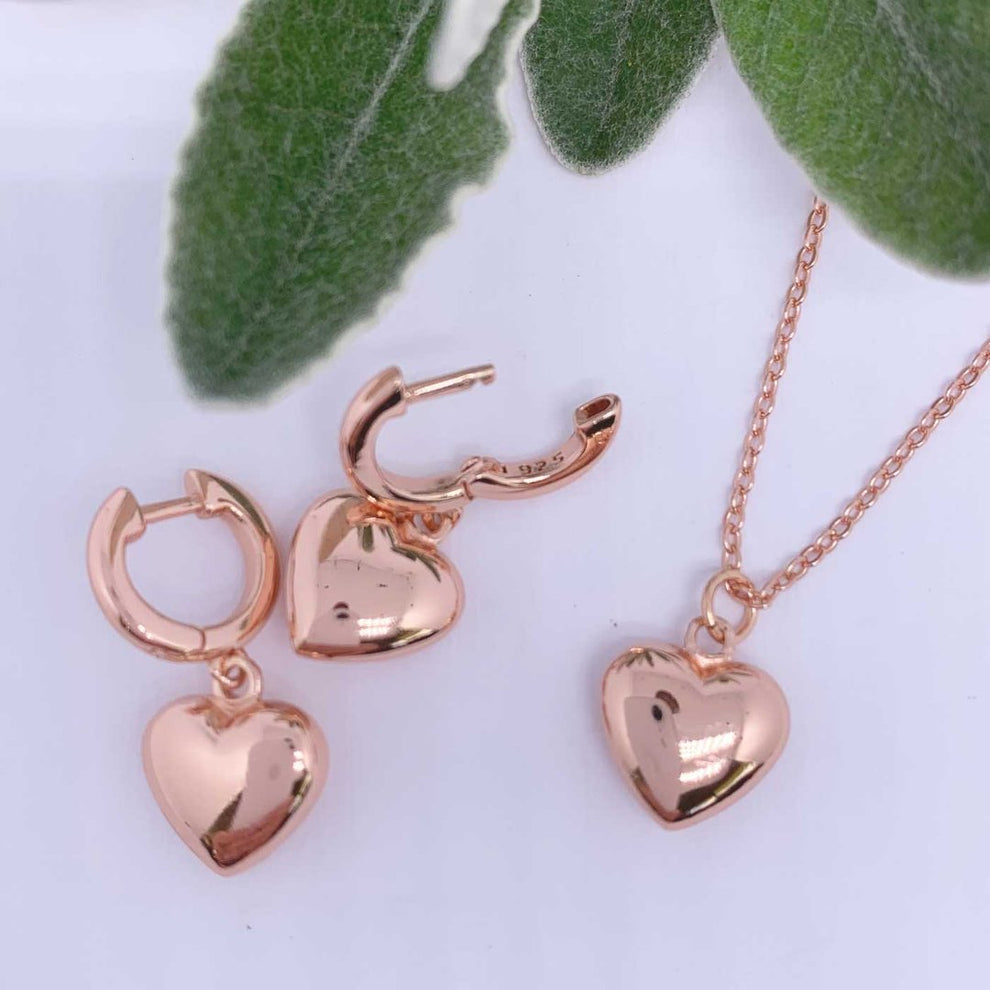 Dangle Heart Set – Beirut Jewel Store