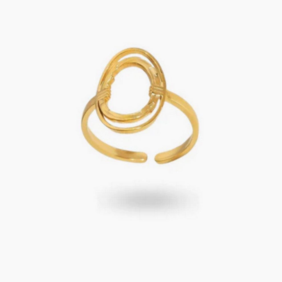 Double Hole Ring – Beirut Jewel Store