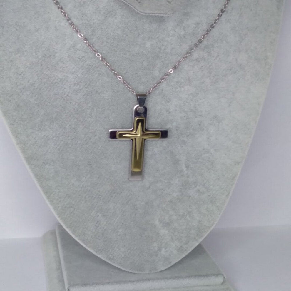Luxury Triple Cross Necklace – Beirut Jewel Store